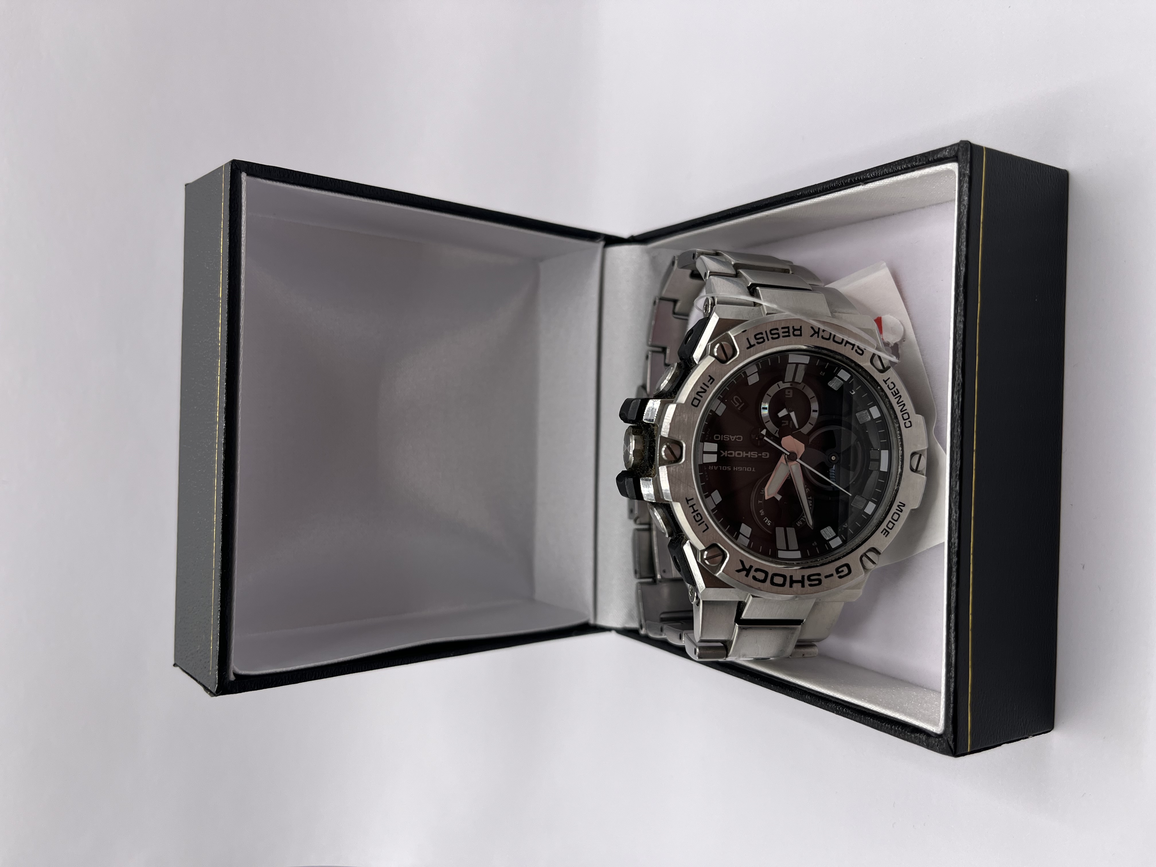 Pre-owned Casio G-Shock G-Steel GST – Tough Solar / Shock Resistant ...